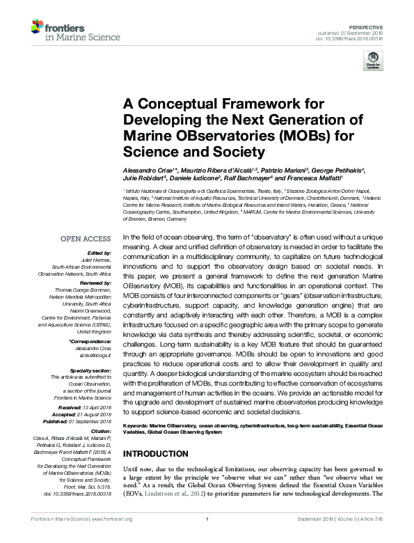(PDF) A Conceptual Framework for Developing the Next Generation of ...