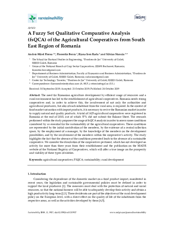 Pdf Fuzzy Set Qualitative Comparative Analysis Fsqca Challenges And Applications