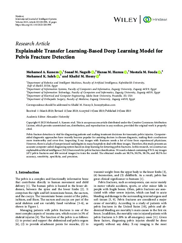 Pdf Explainable Transfer Learning Based Deep Learning Model For