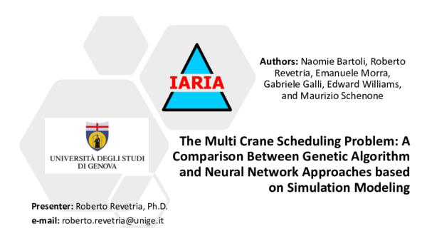 (PDF) The Multi Crane Scheduling Problem: A Comparison Between Genetic Algorithm and Neural ...