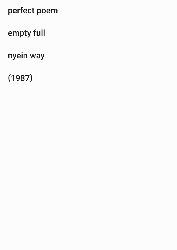 (PDF) Perfect Poem: An Exploration of Poetic Expression