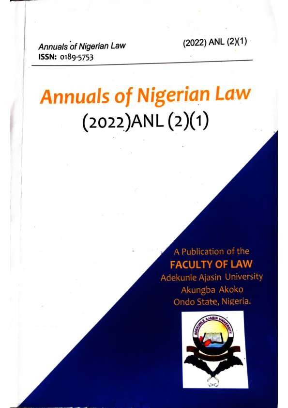 (PDF) A Critical Analysis of the Power of the Federal High Court Chief ...