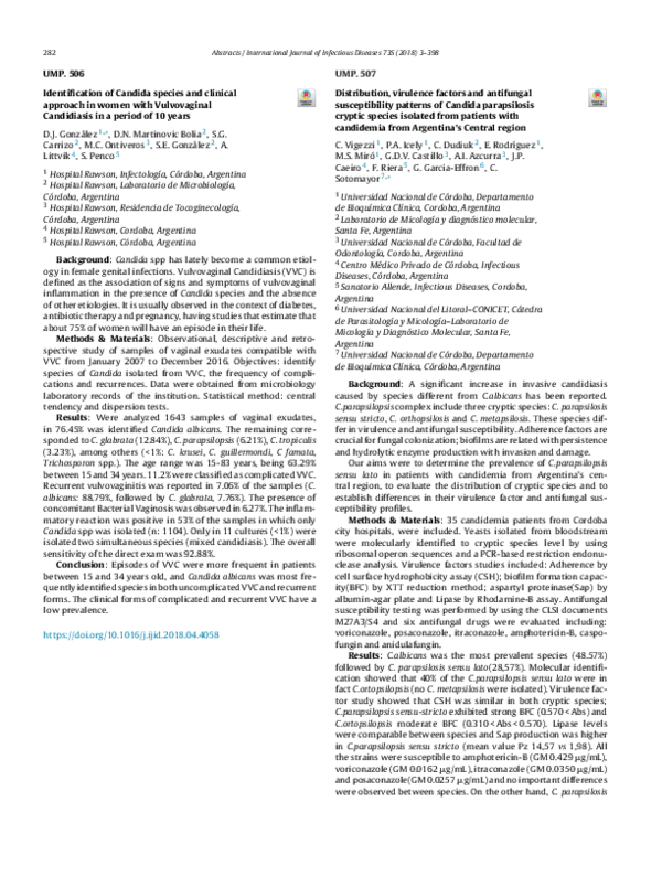(PDF) Identification of Candida species and clinical approach in women ...