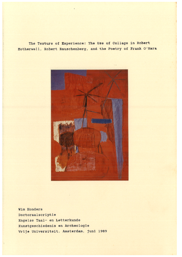 (PDF) The Texture of Experience. Doctoral Thesis VU University ...