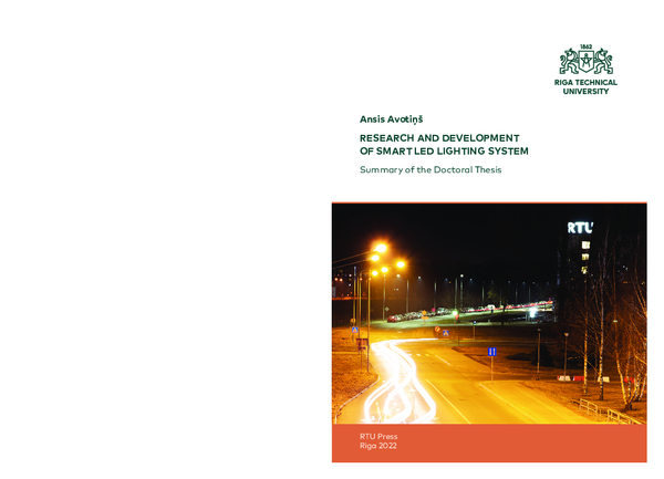 (PDF) Research and Development of Smart LED Lighting System