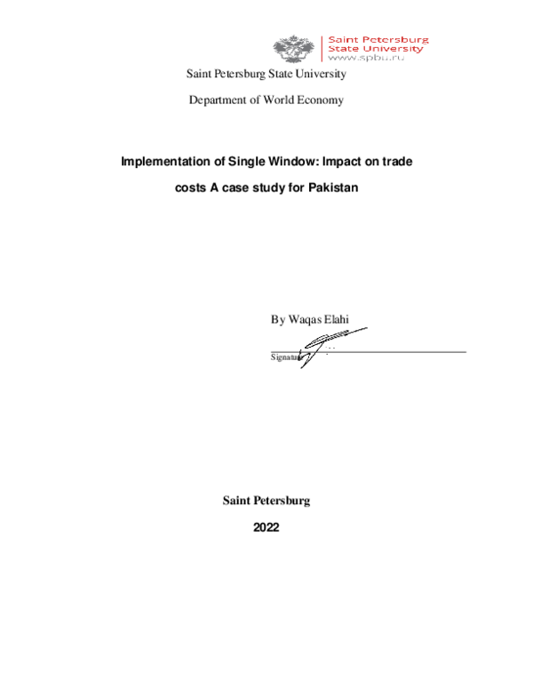 (PDF) Single window research article