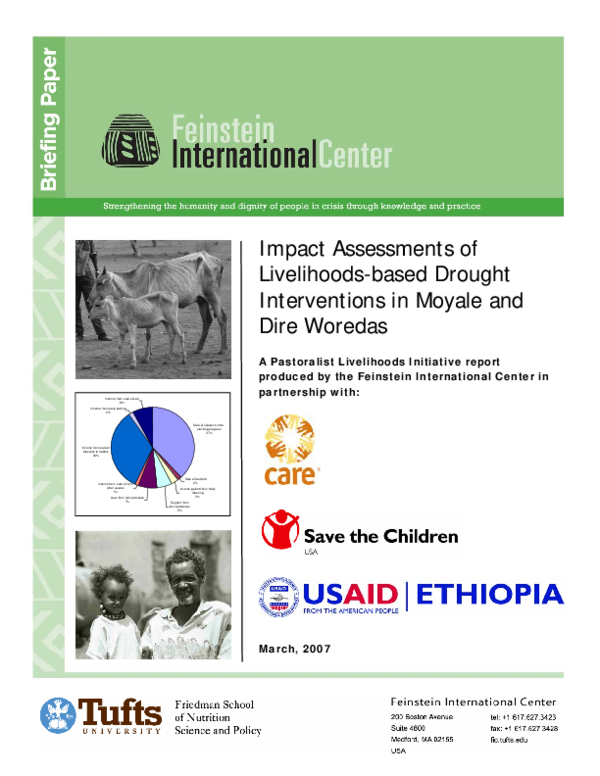 Impact Assessments of Livelihoods-based Drought Interventions in Moyale ...