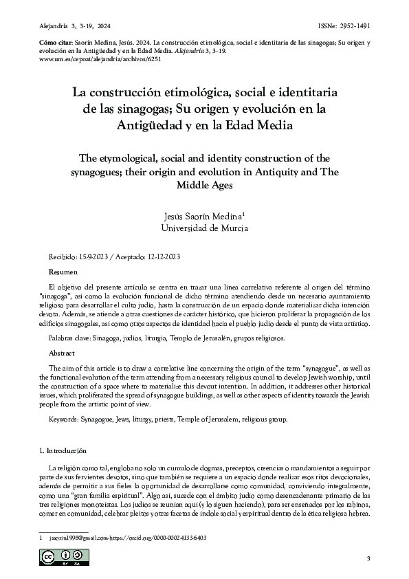 (PDF) La construcción etimológica, social e identitaria de las ...