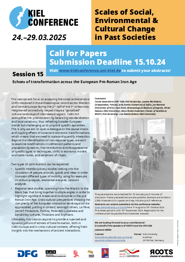 (PDF) Call for Papers: Kiel Conference 2025_Echoes of Transformation