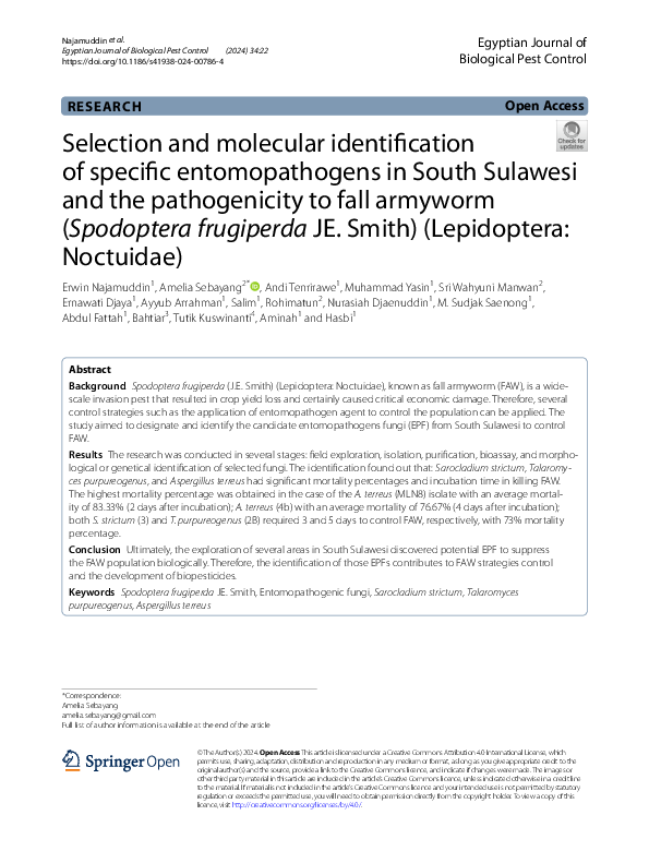 (PDF) Selection and molecular identification of specific ...
