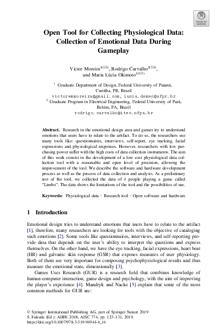 (PDF) Open Tool for Collecting Physiological Data: Collection of ...