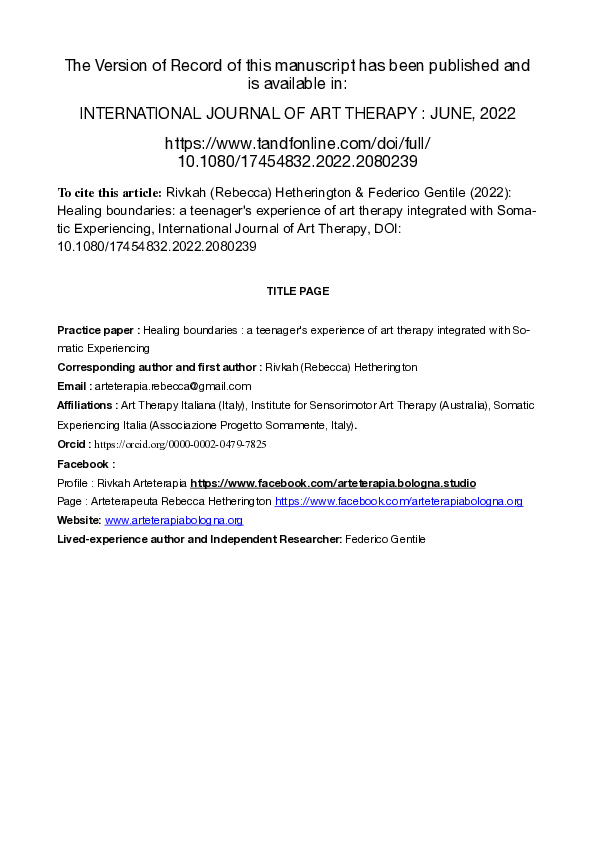 (PDF) Healing boundaries manuscript for distribution | Rebecca ...