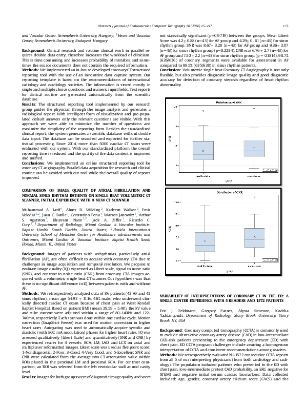 (PDF) Comparison of image quality of atrial fibrillation and normal ...
