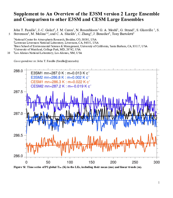 (PDF) Supplementary material to "An Overview of the E3SM version 2 ...