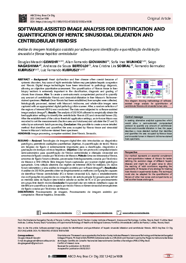 (PDF) Software-Assisted Image Analysis for Identification and Quantification of Hepatic ...