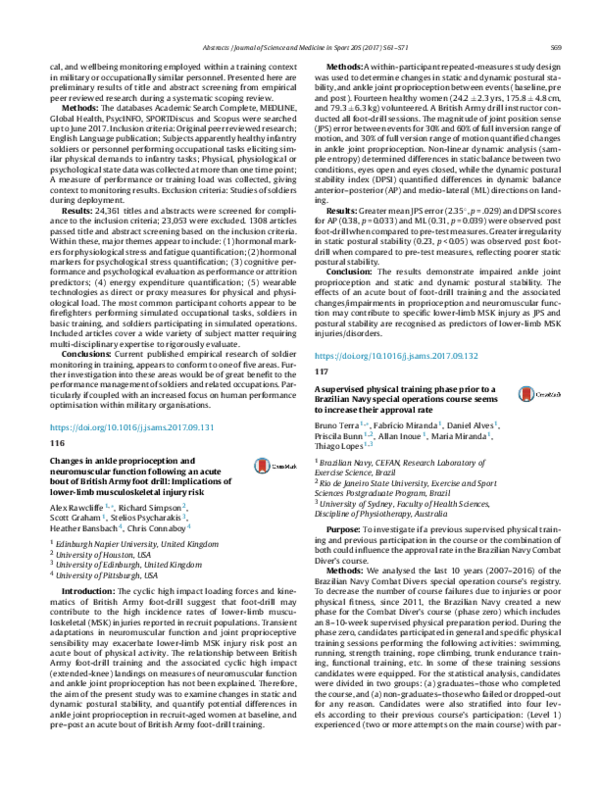 (PDF) A supervised physical training phase prior to a Brazilian Navy ...