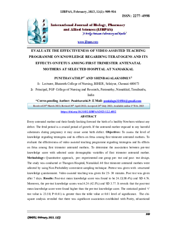 (PDF) MS IJBPAS 2022 6882