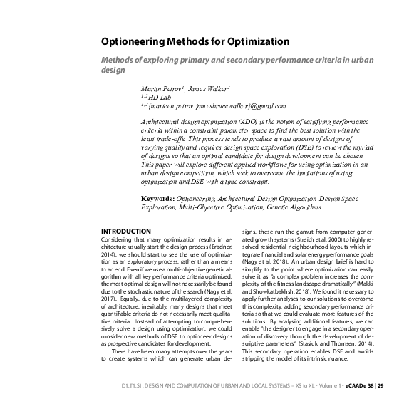 Pdf Optioneering Methods For Optimization Methods Of Exploring Primary And Secondary