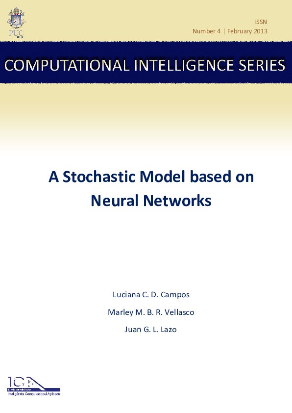 (PDF) A stochastic model based on neural networks