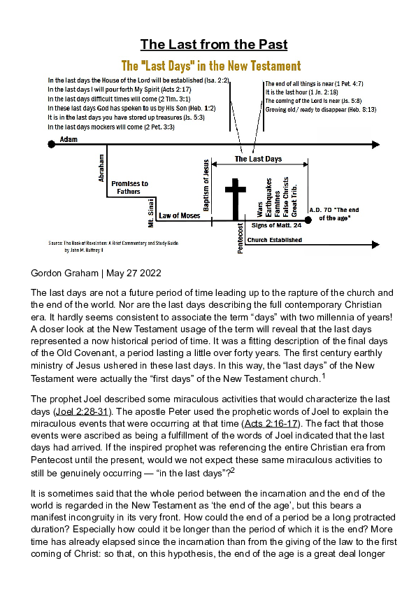 (PDF) The Last from the Past