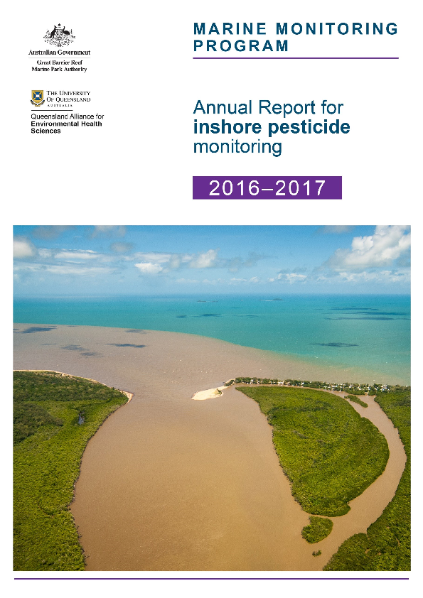 (PDF) Annual Report for inshore pesticide monitoring 2016-2017