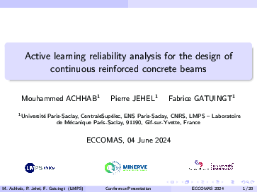 (PDF) Active learning reliability analysis for the design of continuous reinforced concrete beams