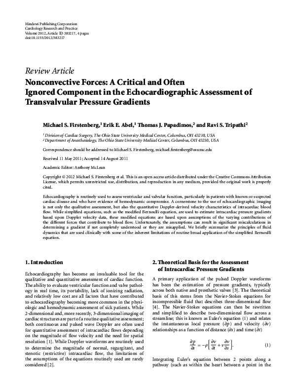 (PDF) Nonconvective forces: a critical and often ignored component in ...