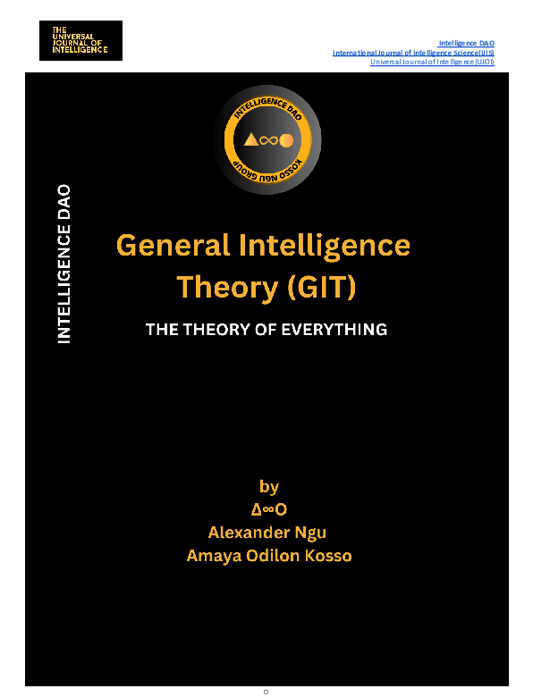 (PDF) Intelligent Transformation: General Intelligence Theory