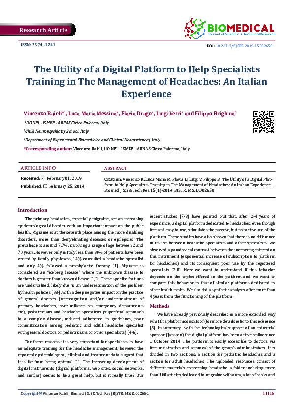 (PDF) The Utility of a Digital Platform to Help Specialists Training in ...