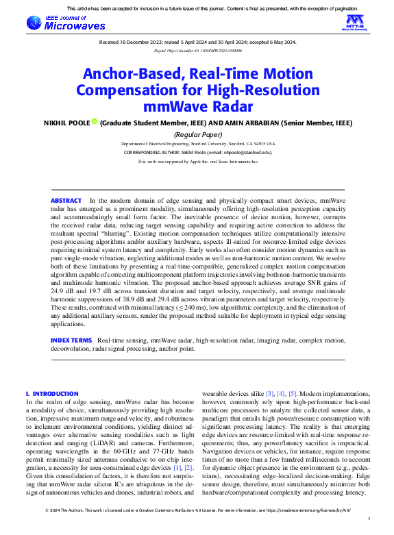 (PDF) Anchor-Based, Real-Time Motion Compensation for High-Resolution ...