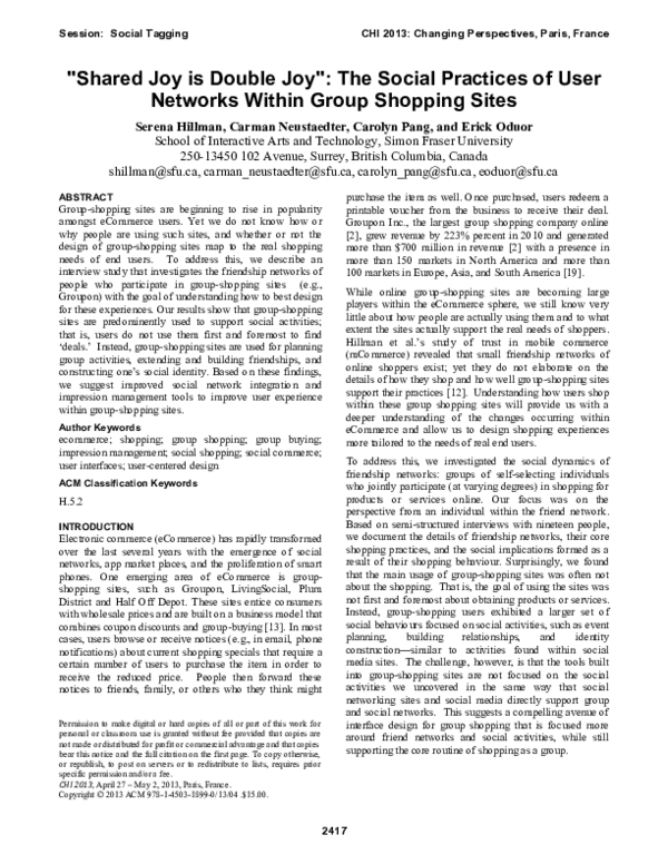 (PDF) Shared joy is double joy