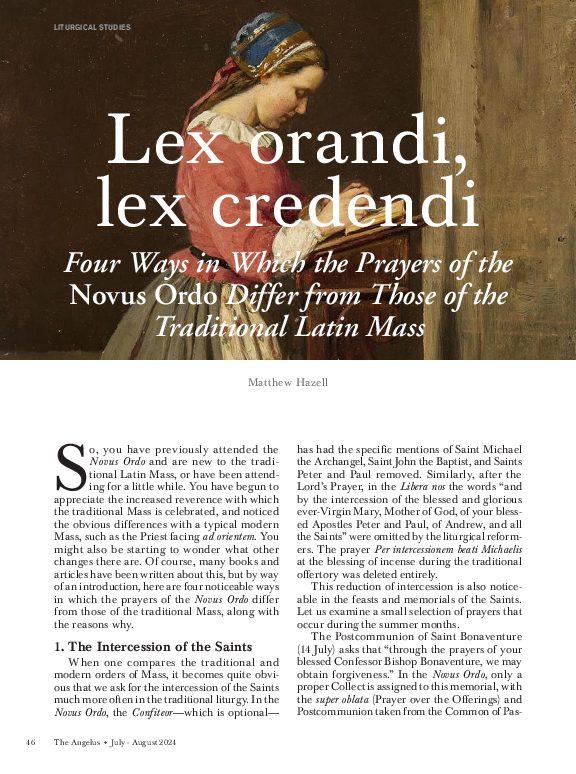 (PDF) Lex orandi, lex credendi: Four Ways in which the Prayers of the ...