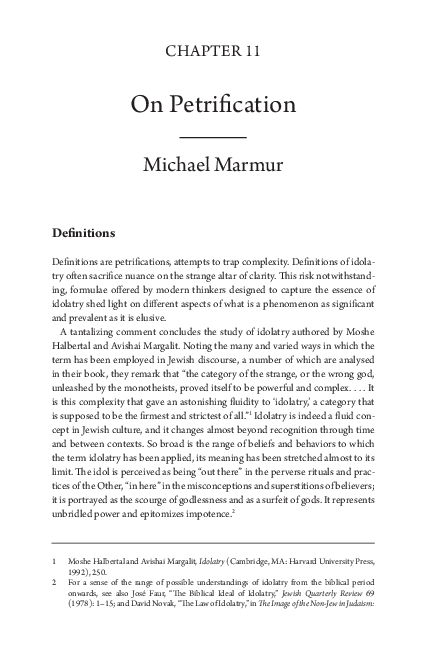 (PDF) 10. On Petrification