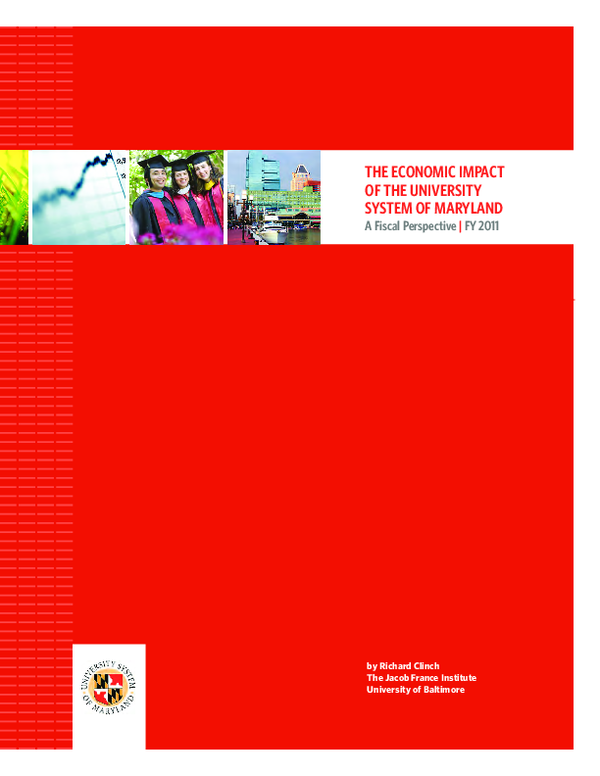 (PDF) The economic impacT of The UniversiTy sysTem of maryland a fiscal ...