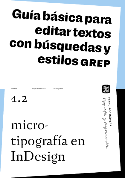(PDF) Guía básica para editar texto con GREP