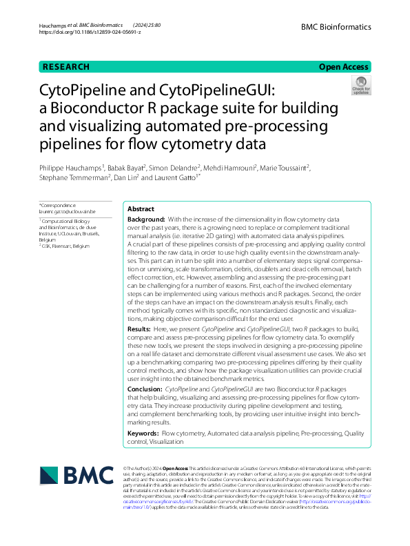 (PDF) CytoPipeline and CytoPipelineGUI: a Bioconductor R package suite ...