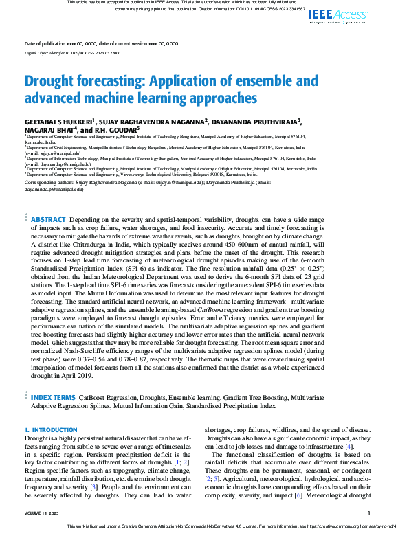 Pdf Drought Forecasting Application Of Ensemble And Advanced Machine 9873