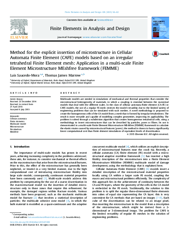 (PDF) Method for the explicit insertion of microstructure in Cellular ...
