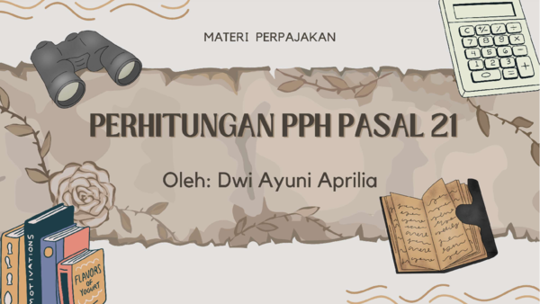 (PDF) ppt perhitungan pph pasal 21