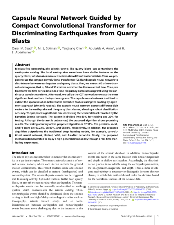 (PDF) Capsule Neural Network Guided by Compact Convolutional Transformer for Discriminating ...