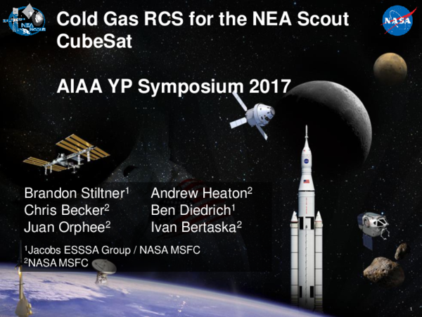 (PDF) Cold Gas RCS for the NEA Scout CubeSat