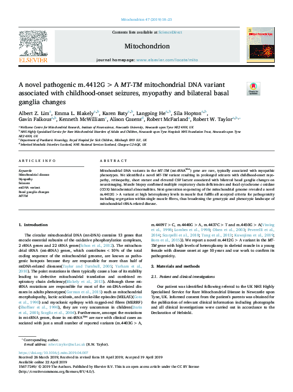 (PDF) A Genome-Wide Helicobacter pylori Morphology Screen Uncovers a ...