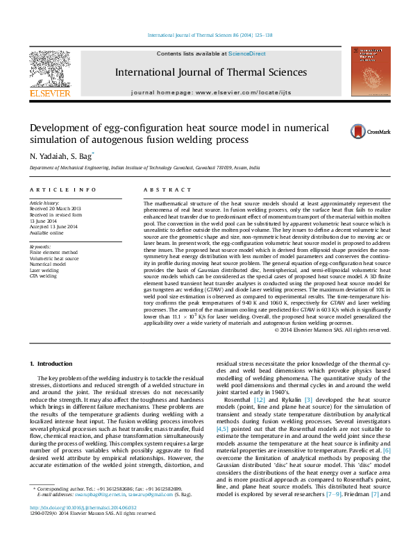 (PDF) Development of egg-configuration heat source model in numerical ...