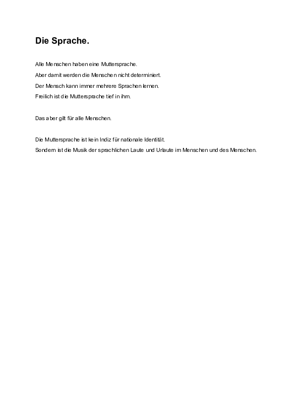 (PDF) Die Sprache