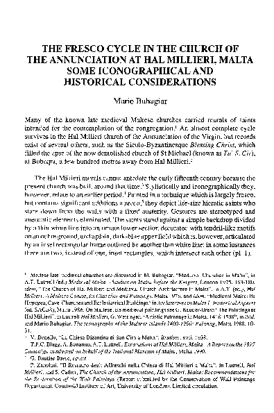 (PDF) The Fresco cycle in the church of the Annunciation at Hal ...