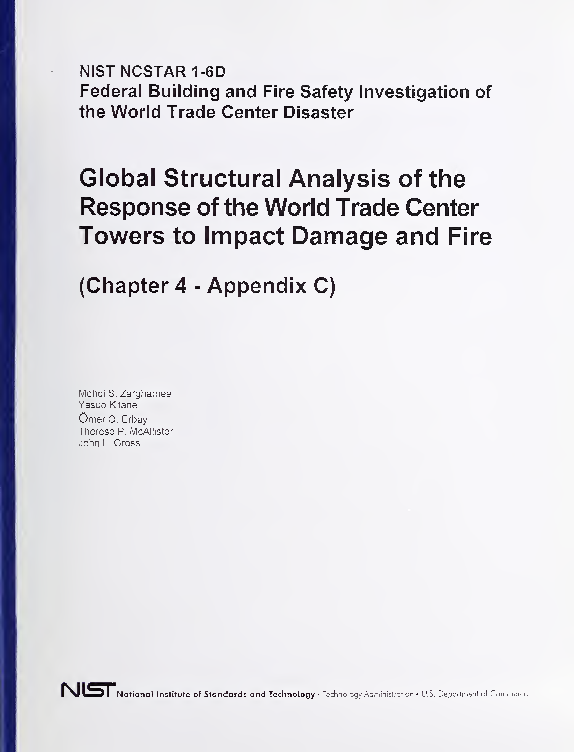 (PDF) Global structural analysis of the response of the World Trade Center towers to impact ...