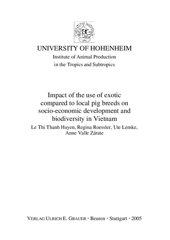 (PDF) in the Tropics and Subtropics