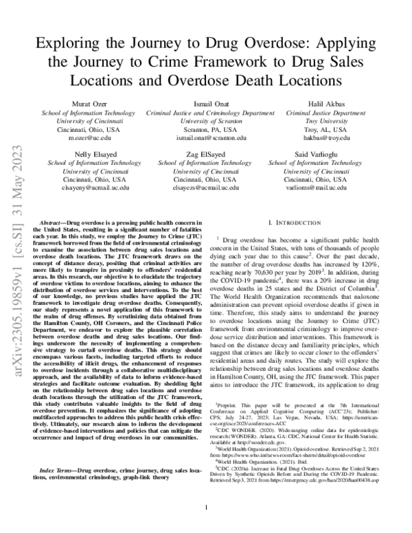 (PDF) Exploring the Journey to Drug Overdose: Applying the Journey to ...