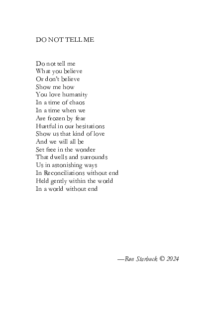 (PDF) DO NOT TELL ME