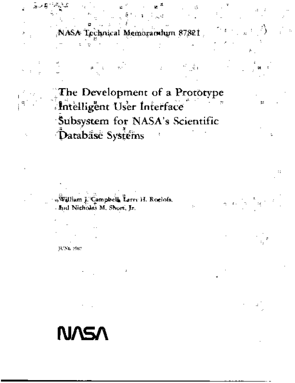 (PDF) The development of a prototype intelligent user interface ...